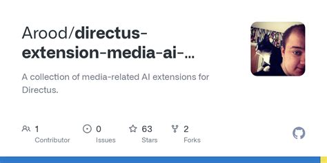 Github Arooddirectus Extension Media Ai Bundle A Collection Of