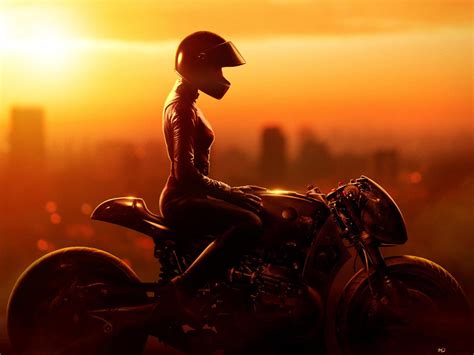 The Batman Catwoman On Motorcycle 2k Wallpaper Download