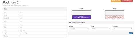 When Adding A Device From Rack Elevation Add A List Of Devices To Choose From Issue 1451