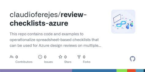 Review Checklists Azure Scripts Checklist Graph Sh At Main Claudioferejes Review Checklists