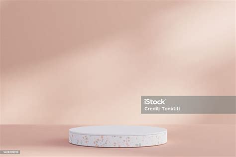 제품 디스플레이 프리젠 테이션을위한 복사 공간이있는 3d 연단 그래픽 렌더 아트 디자인 0명에 대한 스톡 사진 및 기타 이미지 0명 3차원 형태 강단 istock