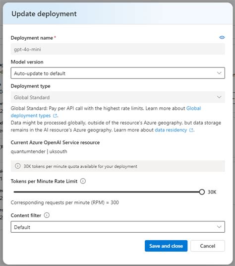 Openai Playground Rate Limit Exceeded With Two Prompts When Ai Search Service Connected