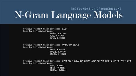 understanding n gram language models the foundation of modern llms
