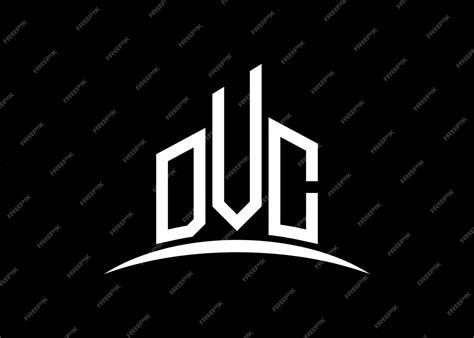 Premium Vector Letter Dvc Building Vector Monogram Logo Design