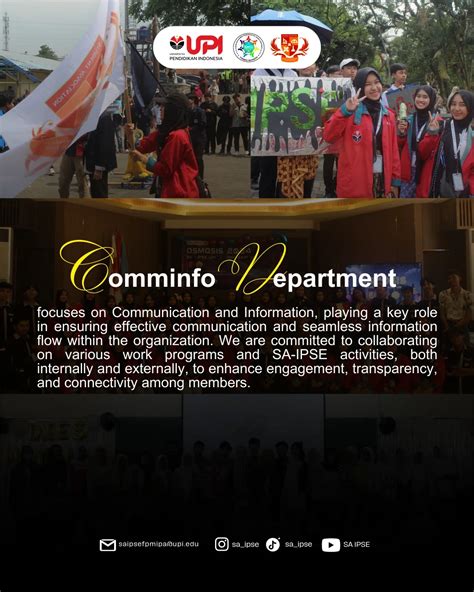 Sa Ipse Fpmipa Upi Get To Know Sa Ipse Departments Every Department