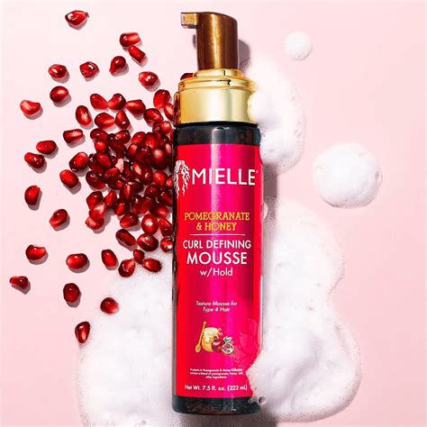 Mielle Organics Pomegranate And Honey Curl Defining Mousse With Hold 222ml At Nice One Ksa