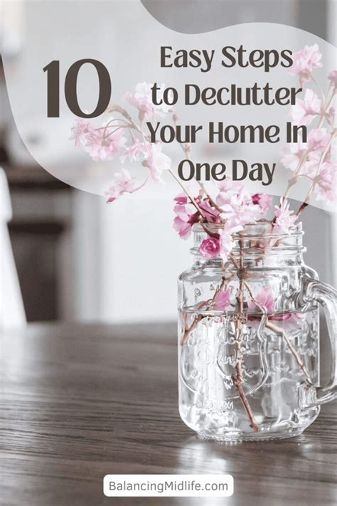 How To Declutter Your House In One Day Simple Steps To Get Started