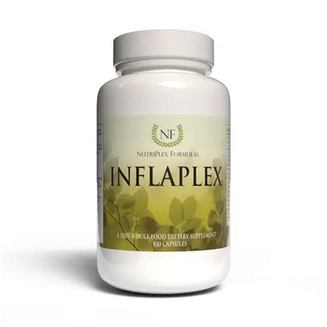 Nutriplex Formulas Inflaplex 100 Capsules Rooted Nutrition