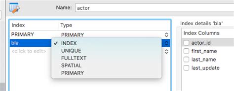 innodb how do i set full text on mysql workbench stack overflow