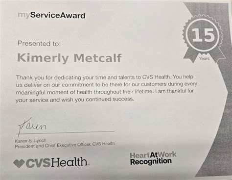 Kimerly Metcalf Cpht Adv On Linkedin 15yearanniversary Serviceaward