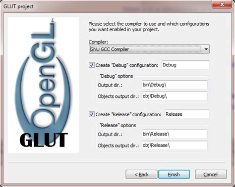 Как подключить Opengl в Codeblocks