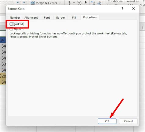 How To Lock Cells In Microsoft Excel Make Tech Easier