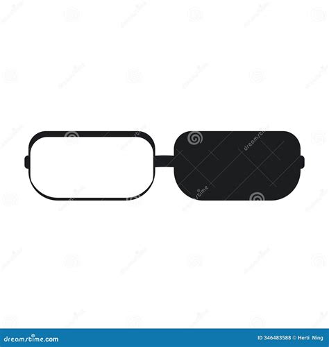 Glasses Template Icon Stock Illustration Illustration Of Accessory