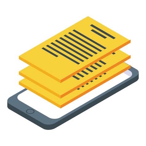 Digital Files Icon Isometric Style Vector Art At Vecteezy