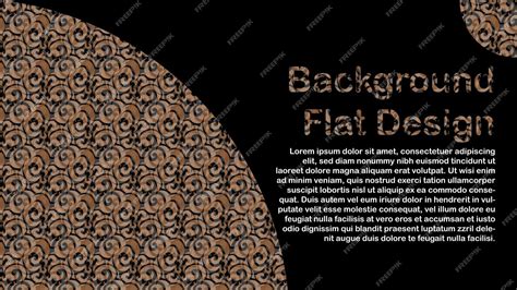 Premium Vector Backgraound Flat Design Background Design Website Background And Landing Pack
