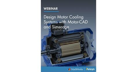 Motor Design Ltd On Linkedin Design Motor Cooling Systems With Motor