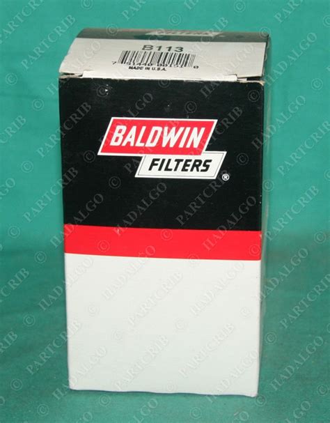 Baldwin Filter B113 Full Flow Lube Filter H 3004 10m11 P550227 W 818 82