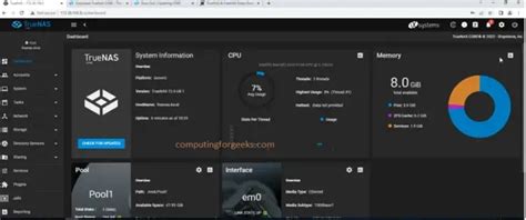 Truenas And How To Upgrade From Freenas To Truenas Core Computingforgeeks