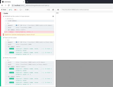 Cy Request Doesn T Set Cookie With Specific Domain Issue Cypress Io Cypress GitHub