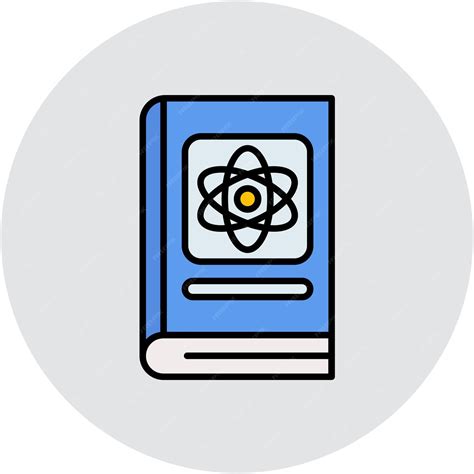 Premium Vector Physics Book Vector Illustration Style