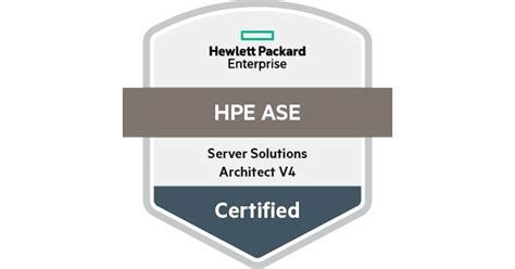 Fredrik Gillinger On Linkedin Hpe Ase Server Solutions Architect V4 Was Issued By Hewlett