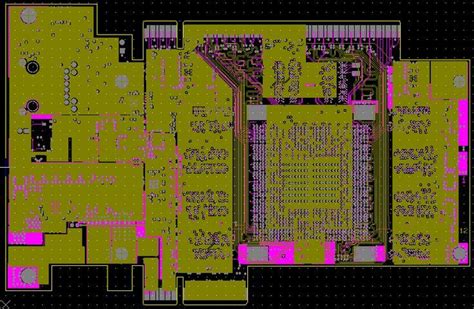 Pcb Layout Circuit Board Grande Circuit Board Circuit Layout