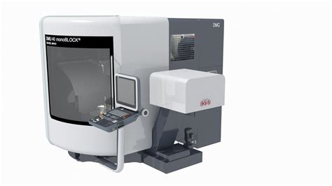 Cnc Five Axis Machining Center Model Turbosquid