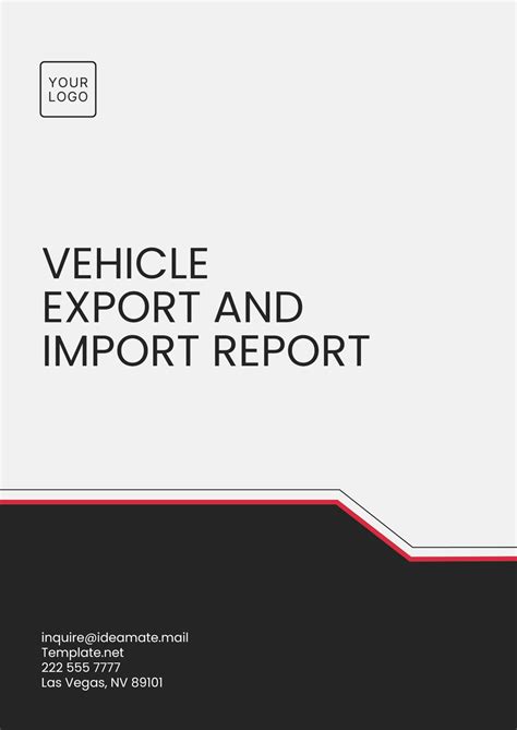 Free Vehicle Report Templates To Edit Online And Print