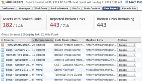 Broken Link Report For The Entire Site Ucop