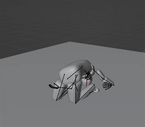 Animation Into Ragdoll Rblender