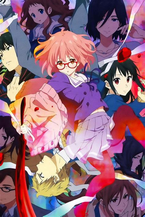Beyond The Boundary Kyoukai No Kanata Novel Series Poster Anime