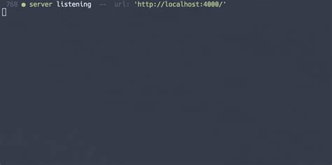 server is logging 1 every other second while running `nexus dev