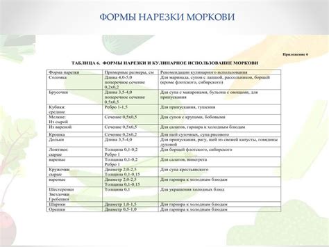 Приготовление и подготовка к реализации полуфабрикатов из овощей