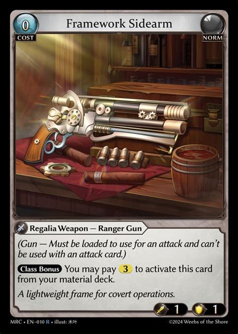 Framework Sidearm Evo Tcg Store