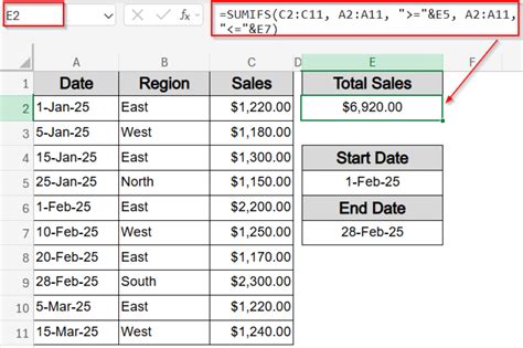 How To Use Sumifs With Date Range By Month In Excel Excel Insider