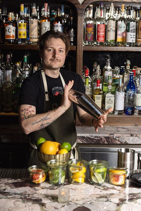 We Caught Up With Beverage Director Marshall Minyard About The 2025 Tiny Cocktail Trend Side Bar