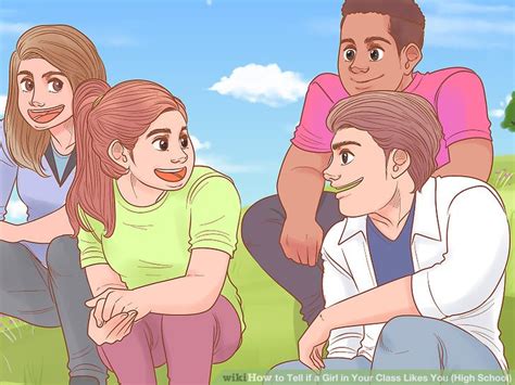 How To Tell If A Girl In Your Class Likes You High Babe