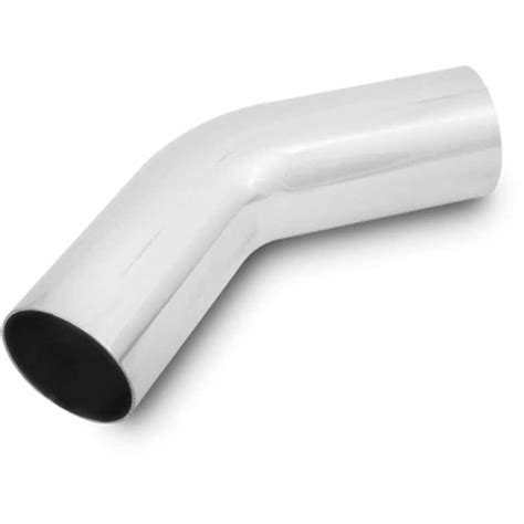 Vibrant 2875 4 Polished Aluminum 45 Degree Bend Xdp