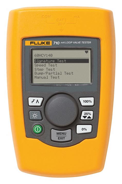 FLUKE Loop Valve Testers Quick Set Knob Loop Calibrator 56LK33 FLUKE 710 Grainger