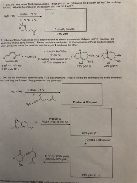 Use Tms Diazomethane I Hope You Do Too Otherwise
