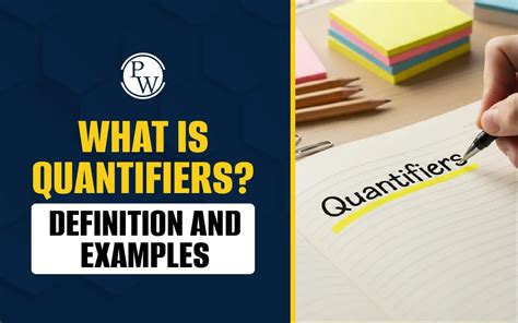 What Are Quantifiers Definition And Examples
