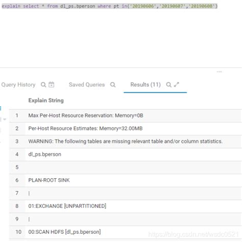 Impala查询性能优化impala 为什么要compute Csdn博客