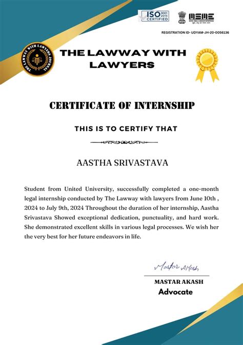 Aastha Srivastava On Linkedin Internship Legalinternship Law Humanrights Legalnotice
