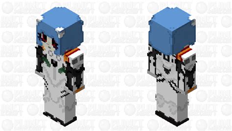 Rei Ayanami Unfinished Minecraft Skin