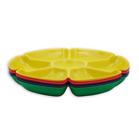 Flower Sorting Trays Set Of 6 Assorted Colors Ctu9660 Learning