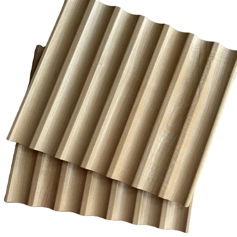 Various Decorative Pvc Foil Laminated In Slat Wall Cladding And Fluted