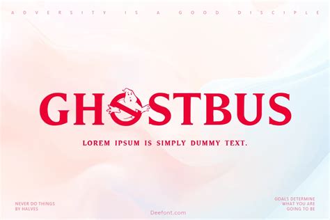 Ghostbusters Font Free Download And Preview Deefont