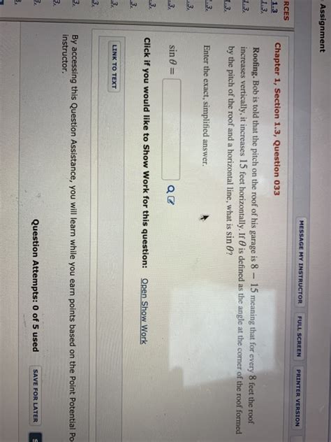 Solved Assignment Message My Instructor Full Screen Printer