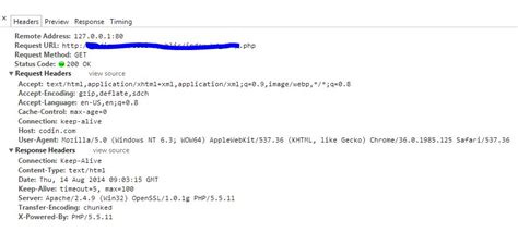 Php Chrome Developer Tools Network Blocking Fix From Server Side