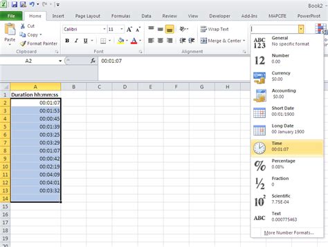 Michael S TechBlog Excel 2010 Add Times Together Duration